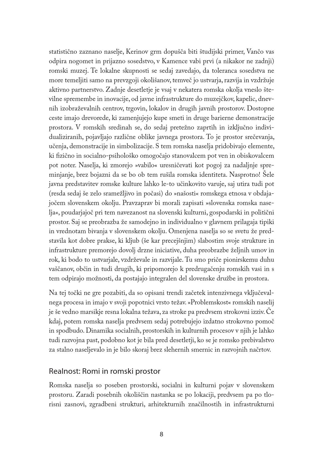 Romi in romska naselja v Sloveniji by Znanstvena zalozba FF - Issuu