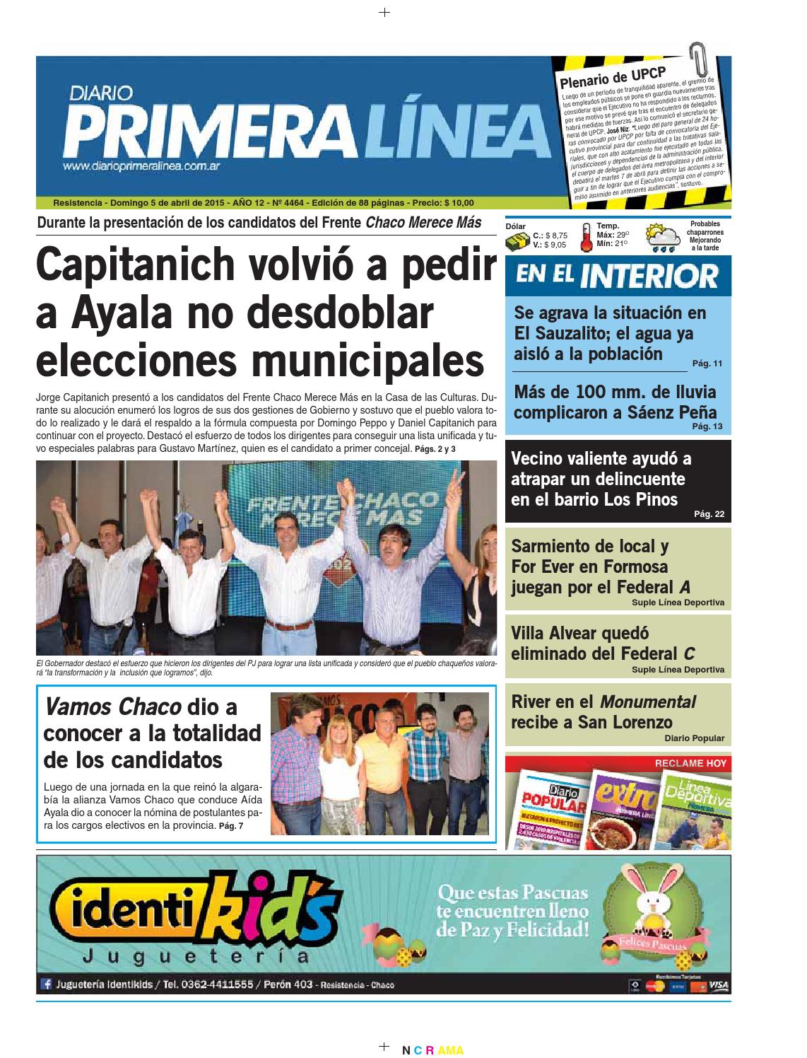 Primera Línea 4464 05 04 15 by Diario Primera Linea - Issuu