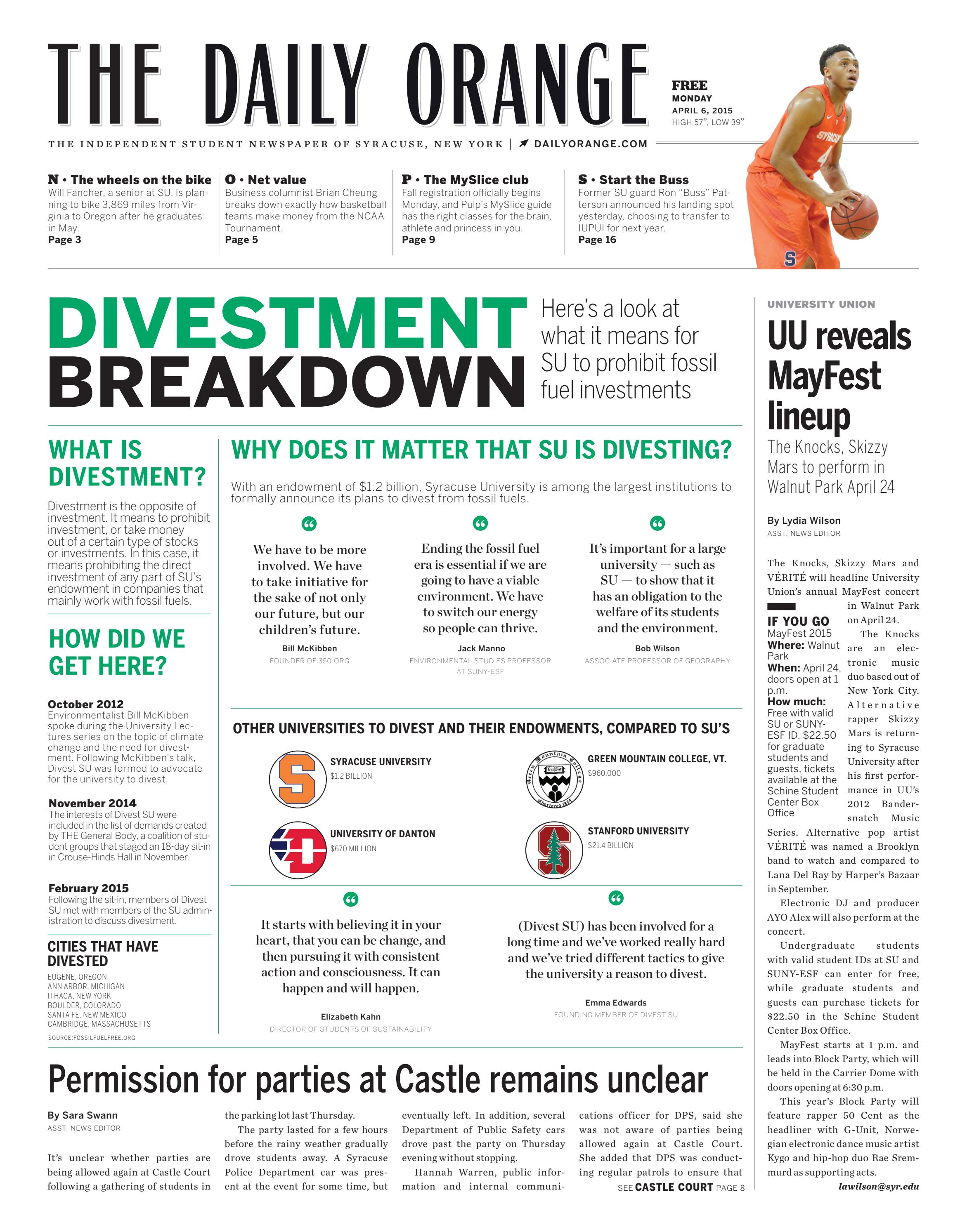 April 6, 2014 by The Daily Orange - Issuu
