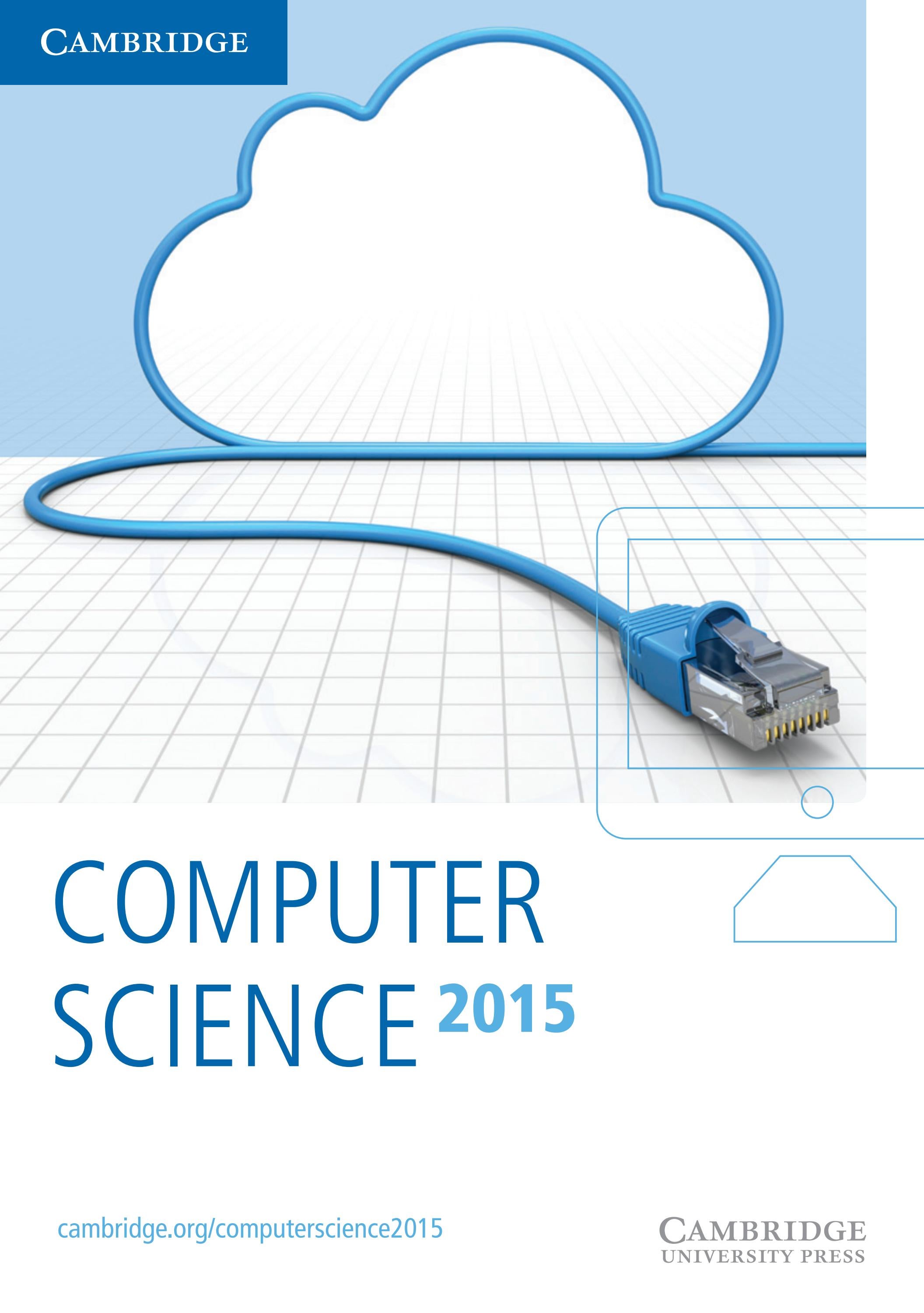 Computer Science Catalogue 2015 by Cambridge University Press - Issuu