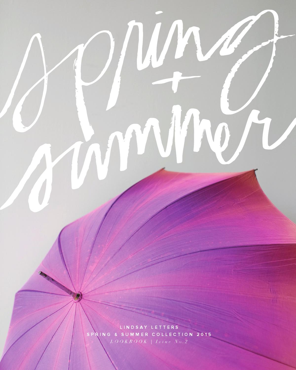 Lindsay Letters | Spring + Summer Collection 2015 by Lindsay Sherbondy ...