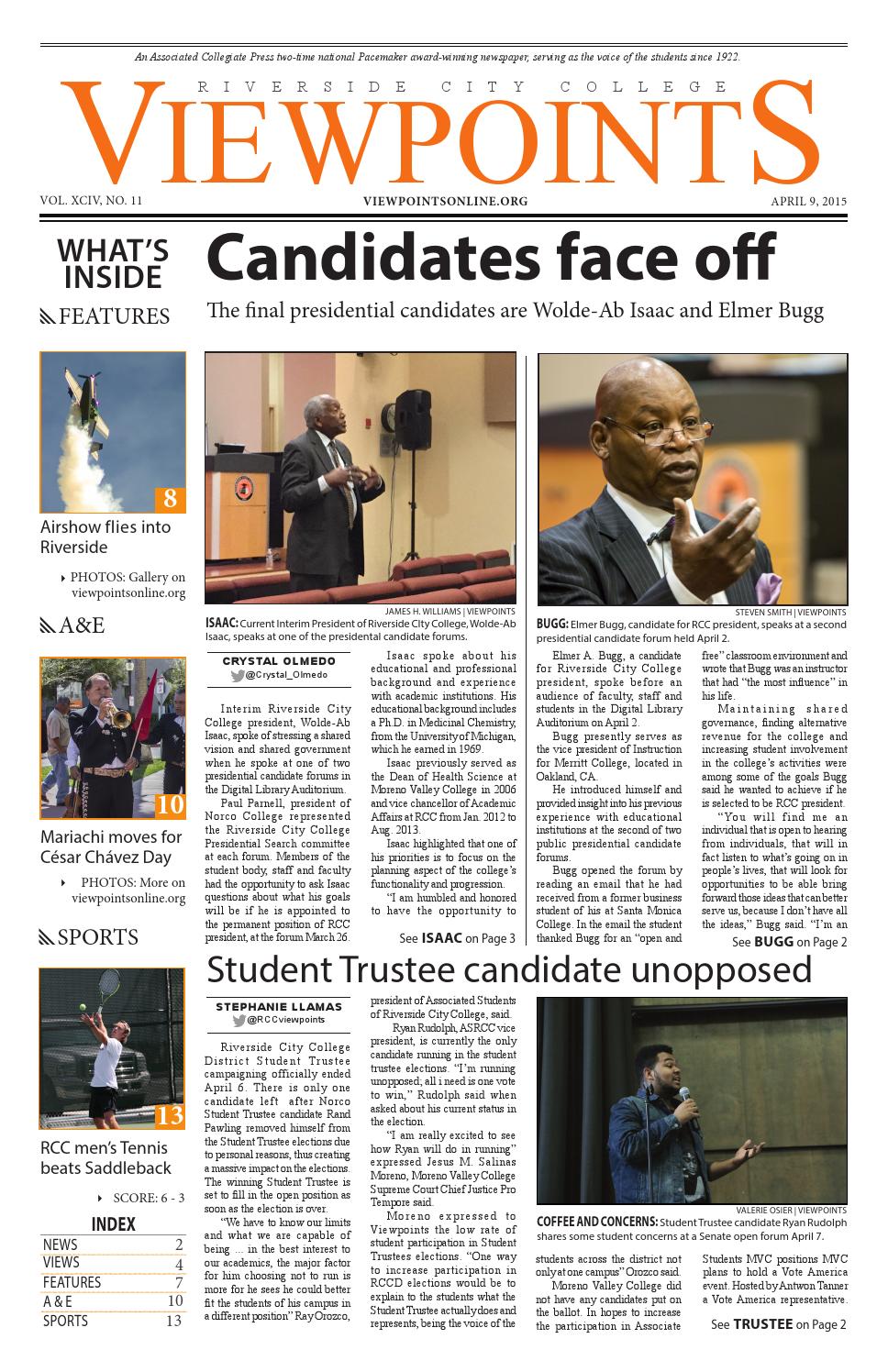 Viewpoints Issue #11 April 9, 2015 by RCC Viewpoints - Issuu