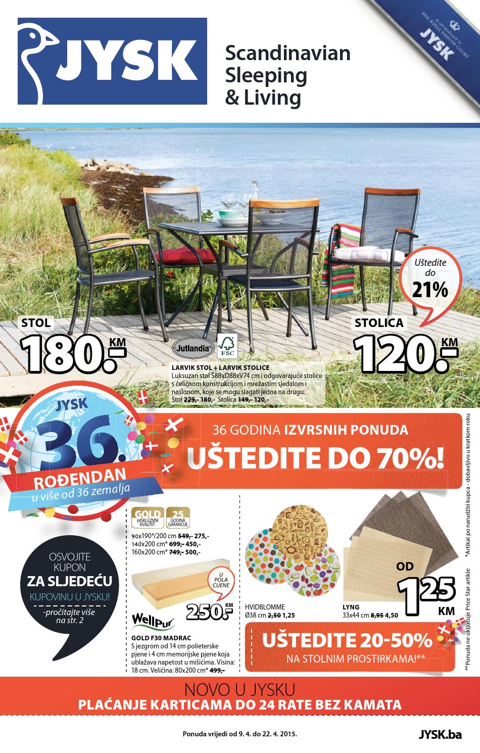 Jysk bih katalog akcija od 09 22 04 2015 by Catalog.hr - Issuu