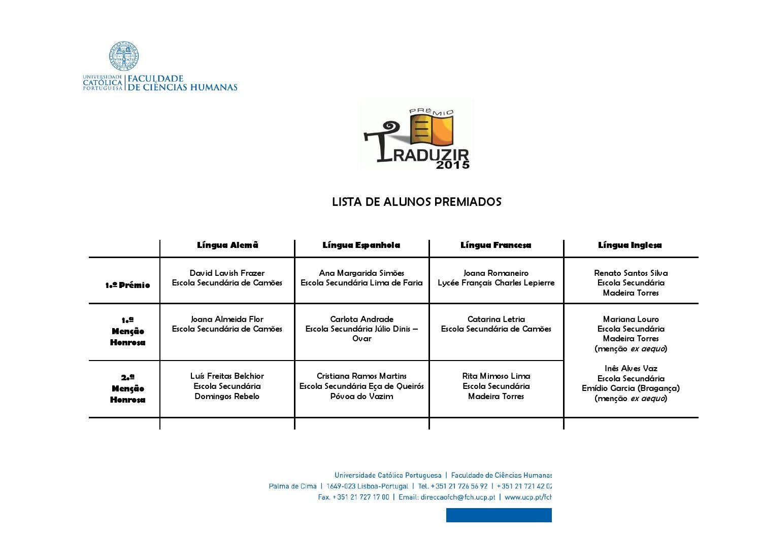 Lista de premiados by becreemidio garcia - Issuu