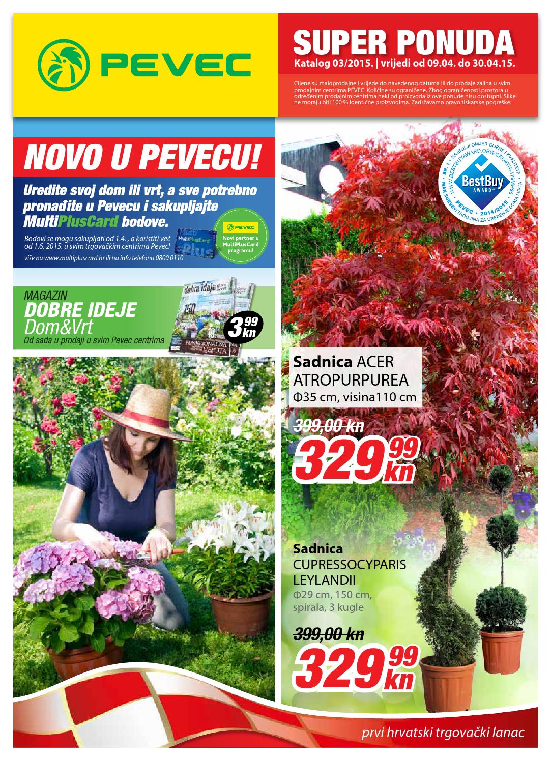 Pevec katalog akcija od 09 30 04 2015 by Catalog.hr - Issuu