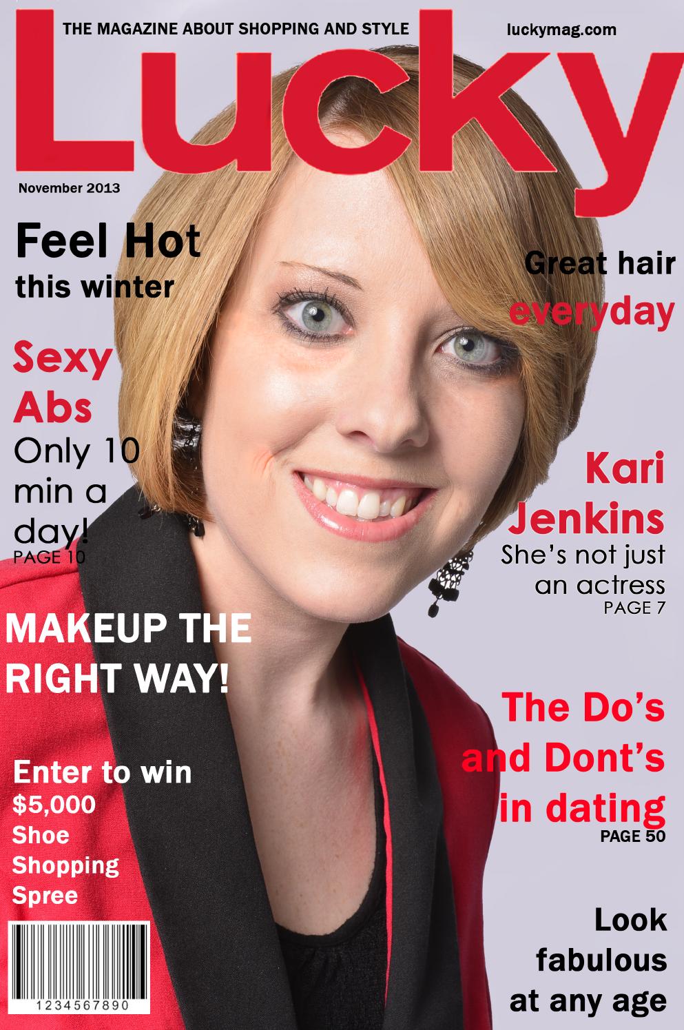Magazine Cover Class Assignment by KariJenkins - Issuu