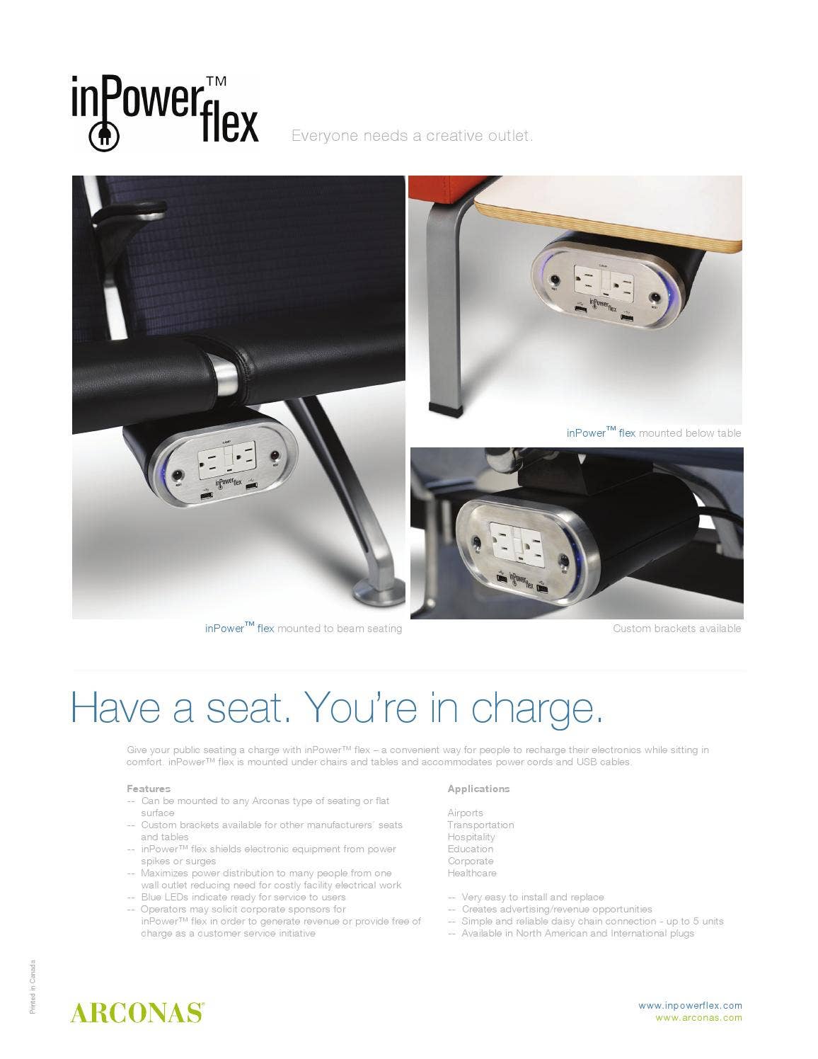 inpower-flex-cutsheet-new by ARCONAS - Issuu
