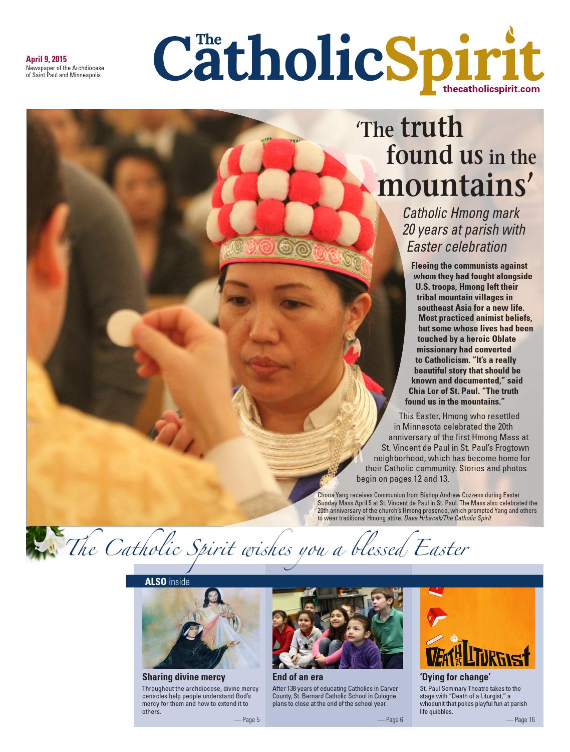 The Catholic Spirit - April 9, 2015 by The Catholic Spirit Publishing ...