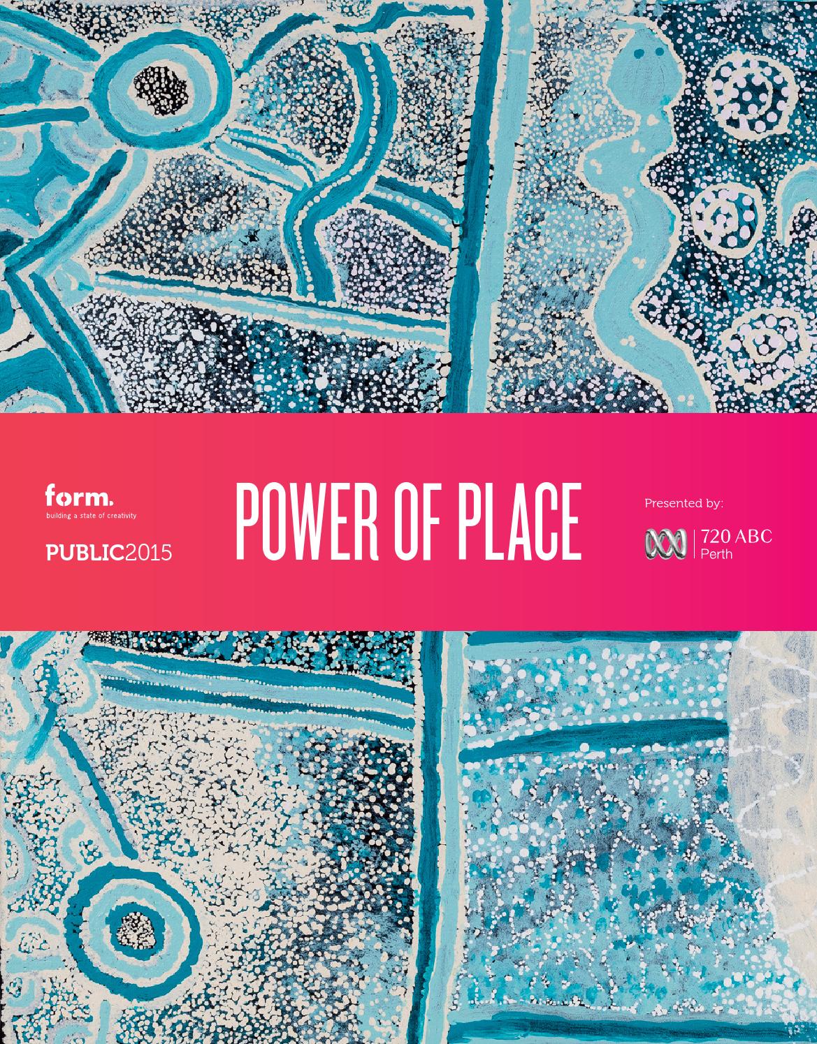 Power of Place Catalogue by FORM WA - Issuu