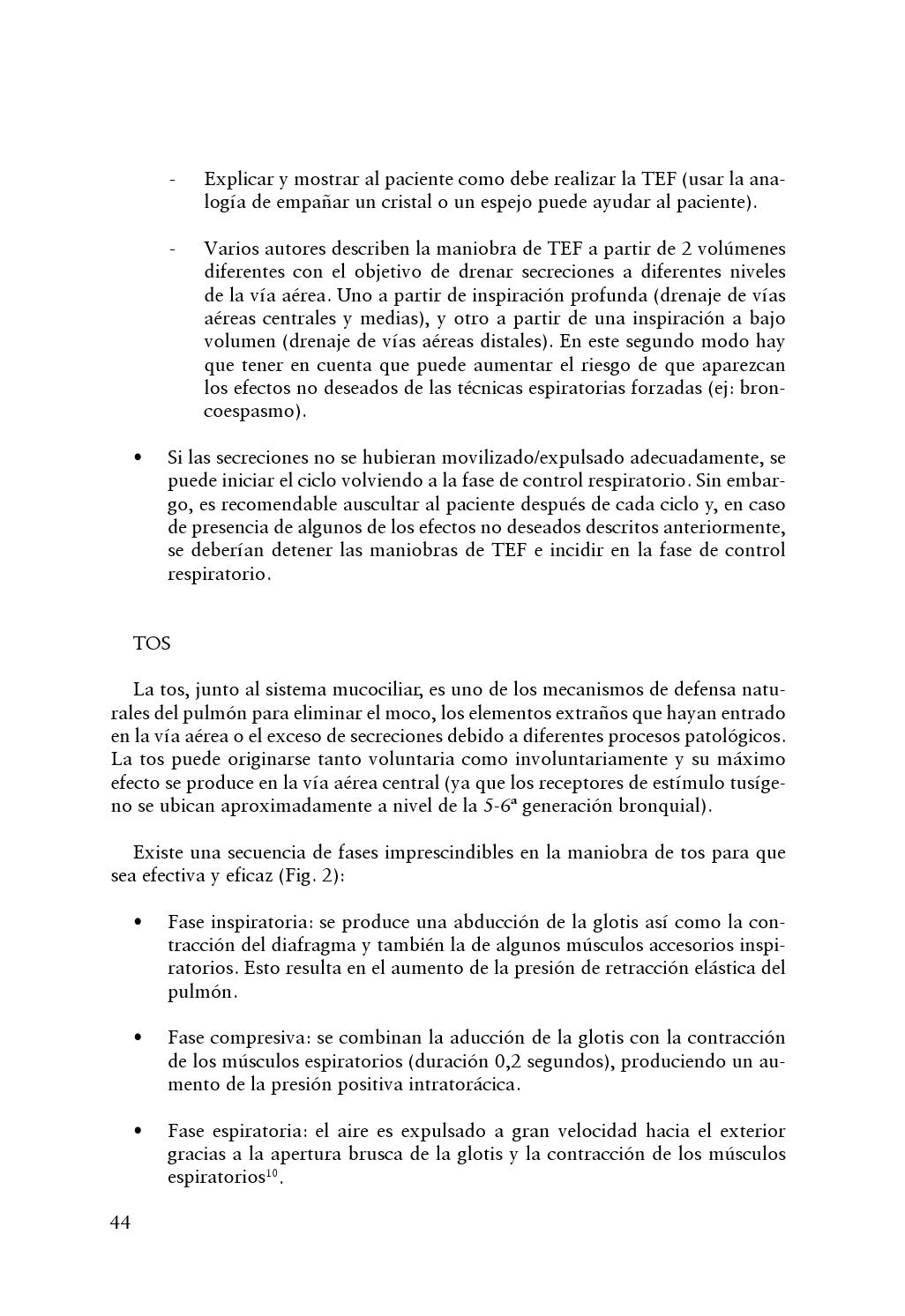 Manual SEPAR 27.Técnicas manuales e instrumentales para el drenaje de secreciones bronquiales en ...