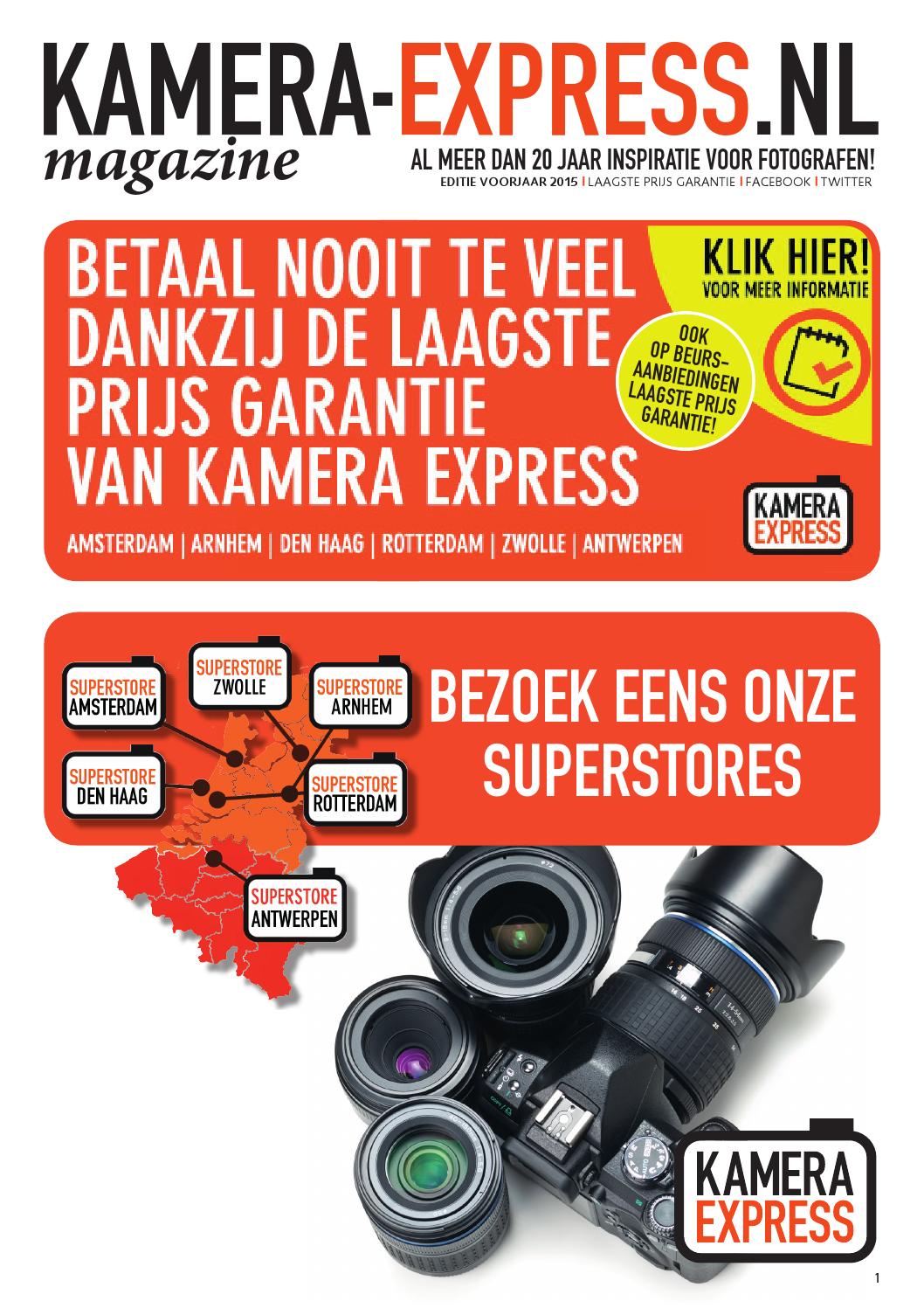 Kamera Express Magazine Voorjaar 2015 by Kamera Express - Issuu