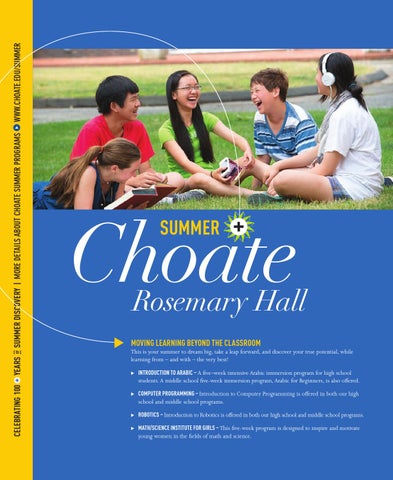 Choate Rosemary Hall Bulletin | Winter '15 by Choate Rosemary Hall - Issuu