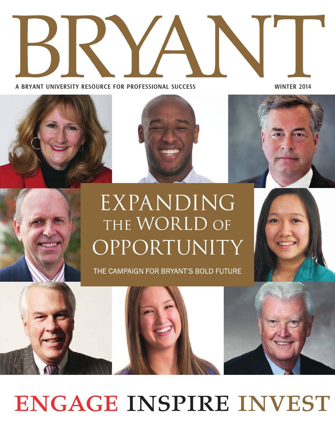 Bryant Magazine Winter 2014 by Bryant University - Issuu