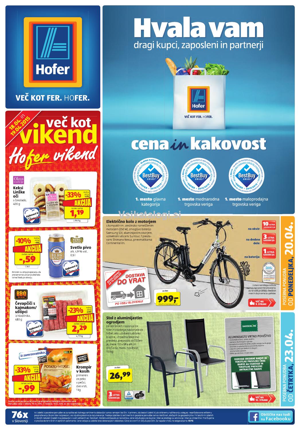Hofer katalog by Vsikatalogi.si - Issuu