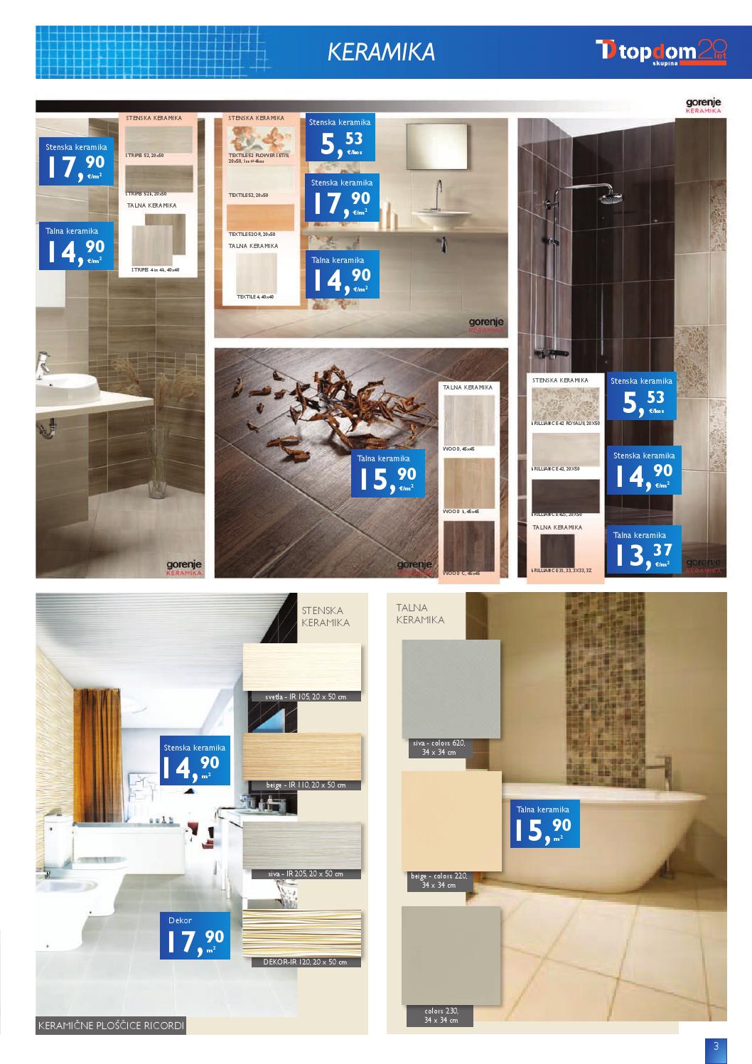 Topdom katalog kopalnice apr 2015 by Vsikatalogi.si - Issuu