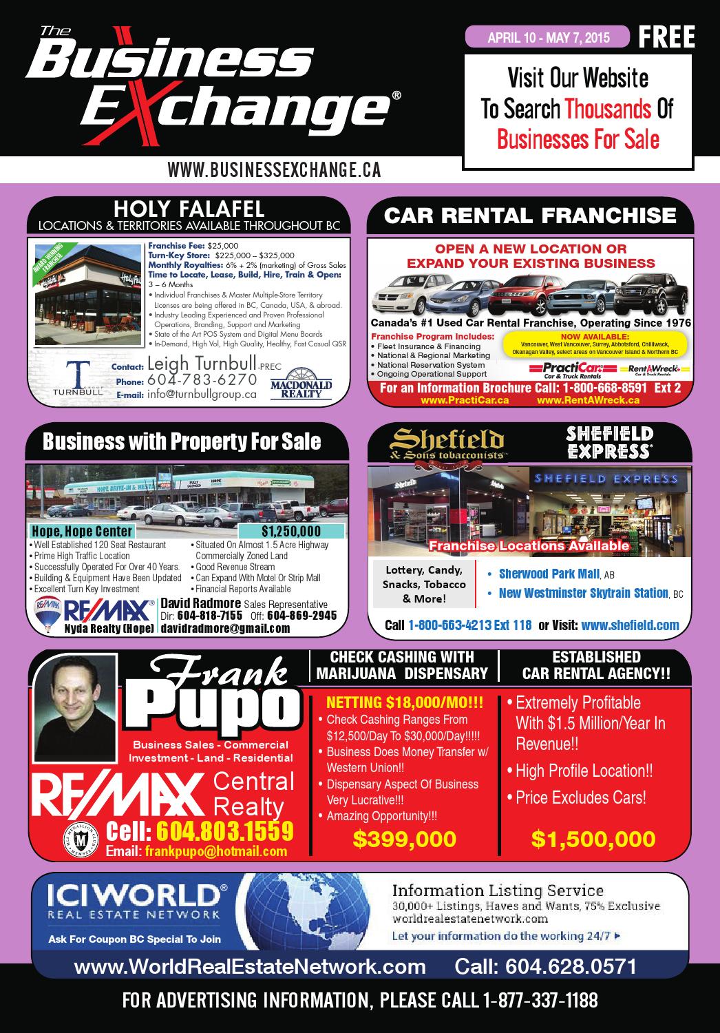 The Business Exchange - BC Edition - April 10 2015 by Business Exchange ...