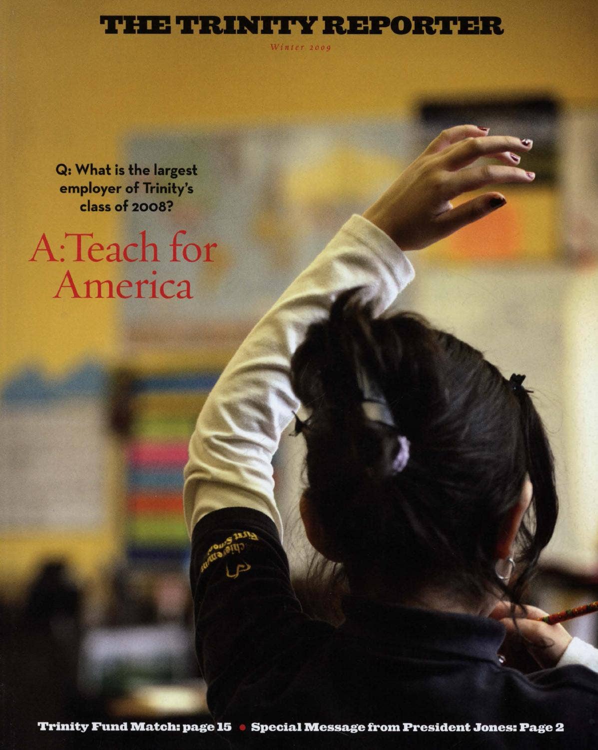 2009winter by Trinity College Digital Repository - Issuu