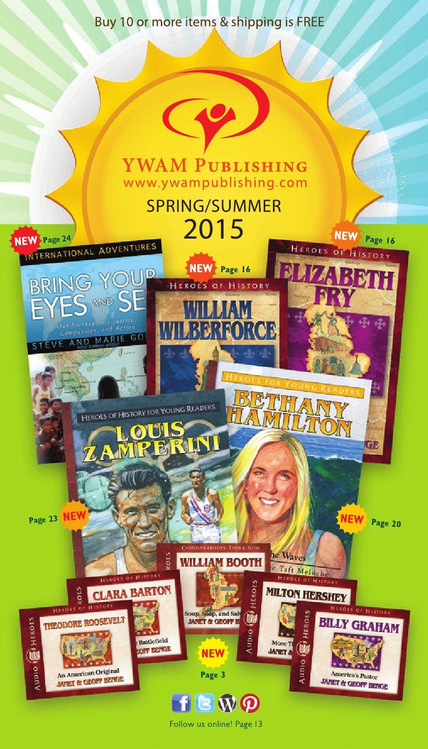 2015 Spring/Summer Flyer by YWAM Publishing - Issuu