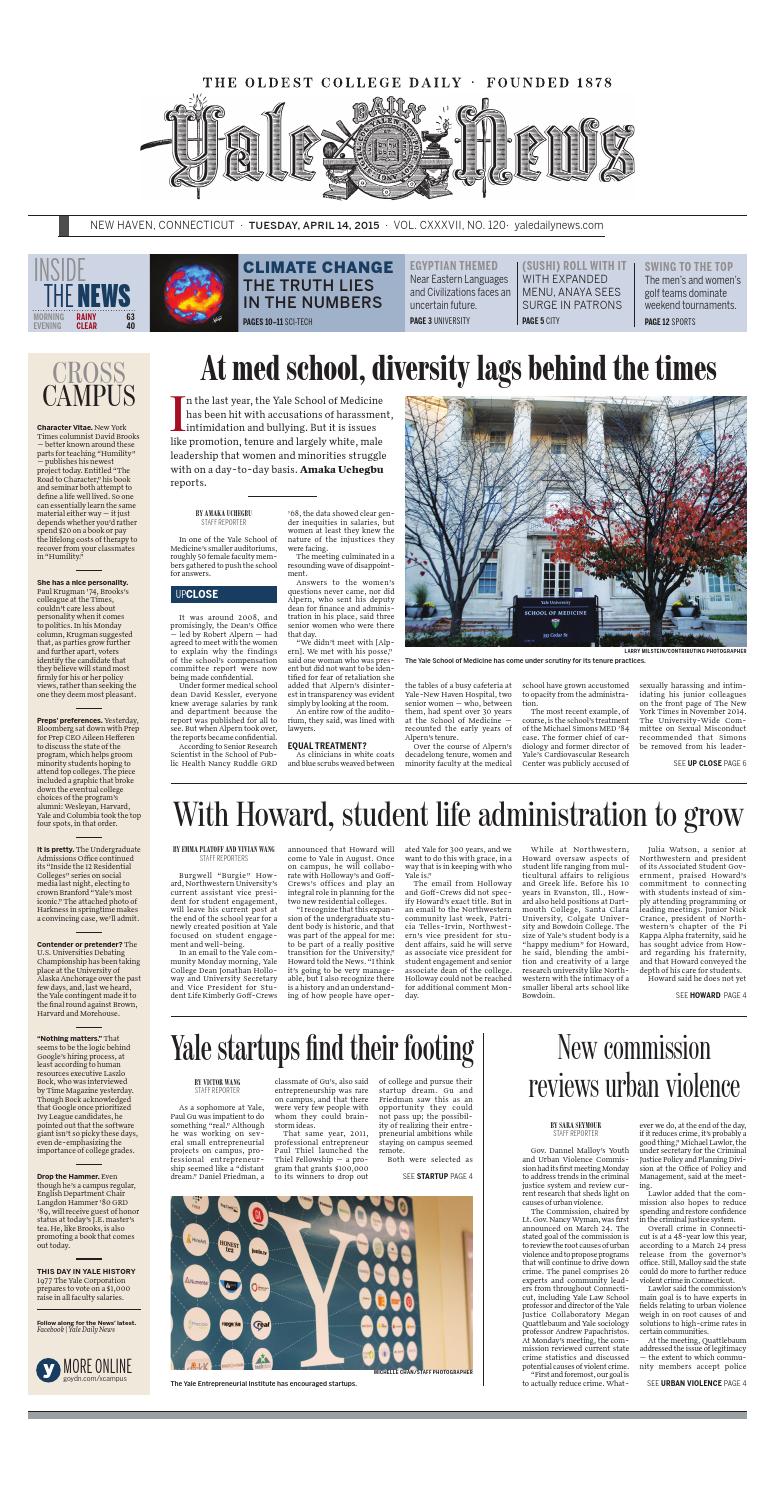 Today's Paper by Yale Daily News - Issuu