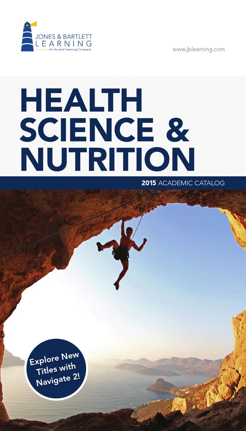 2015 Health Science & Nutrition Catalog | Jones & Bartlett Learning by ...