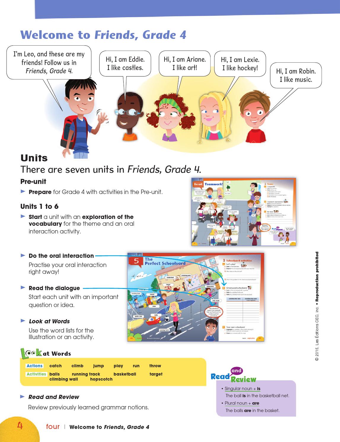 Friends 4 by Les Éditions CEC - Issuu
