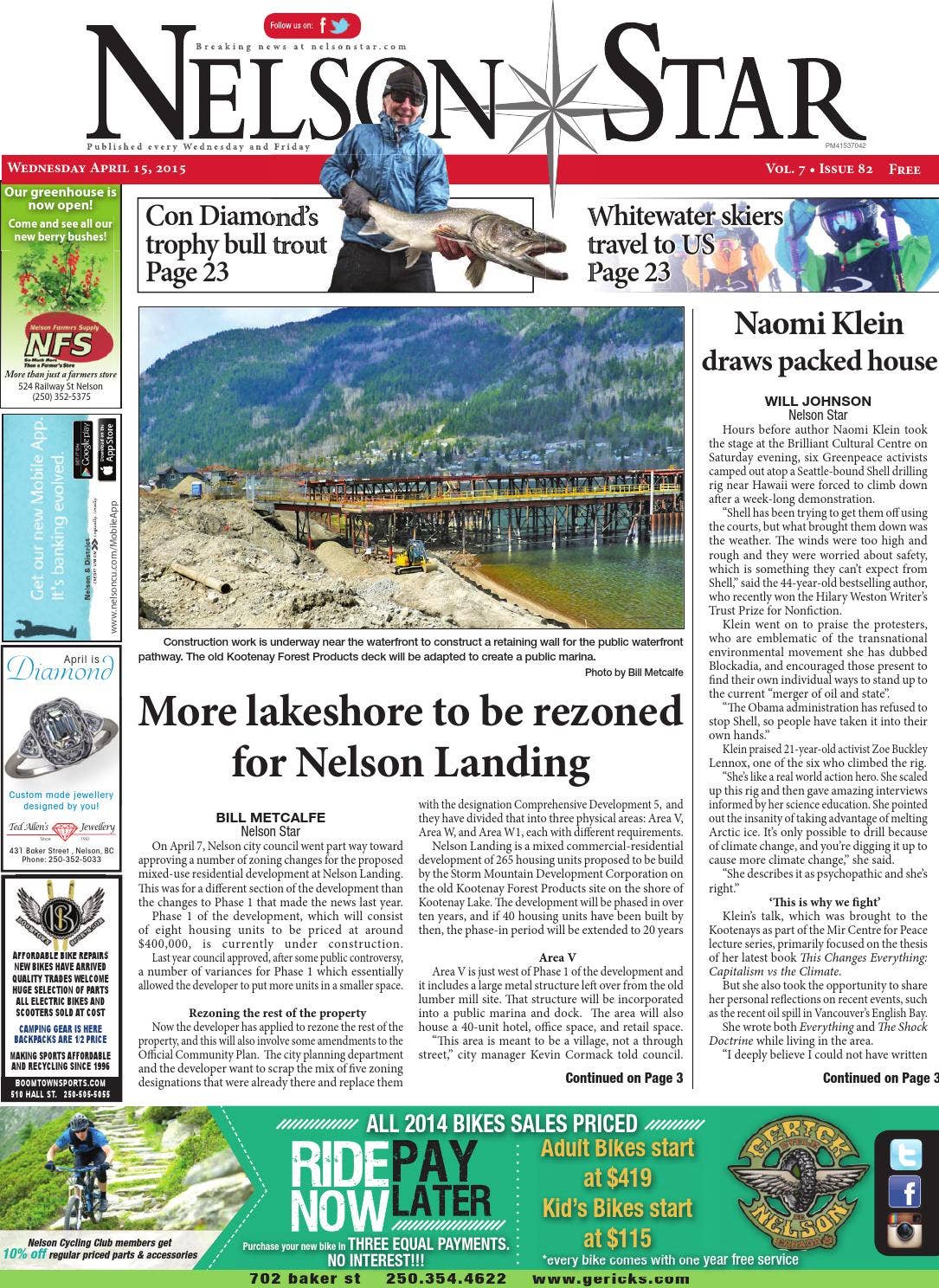 Nelson Star, April 15, 2015 by Black Press Media Group - Issuu