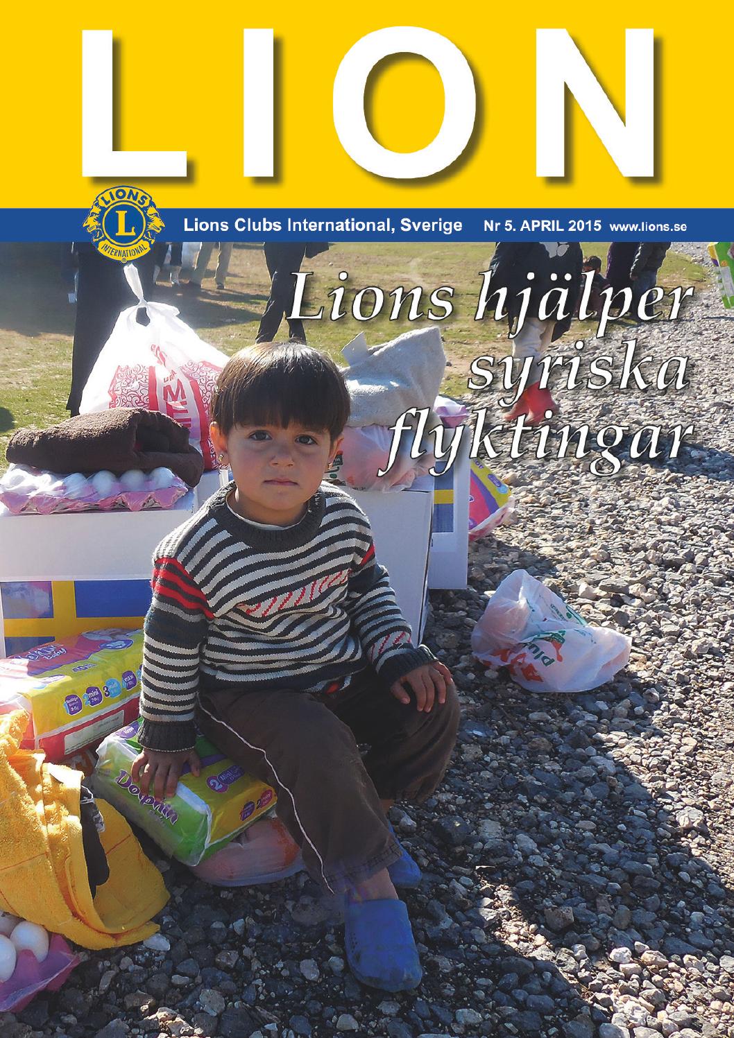 Tidningen LION nr 5-14-15 by Lions Clubs International MD101 - Issuu