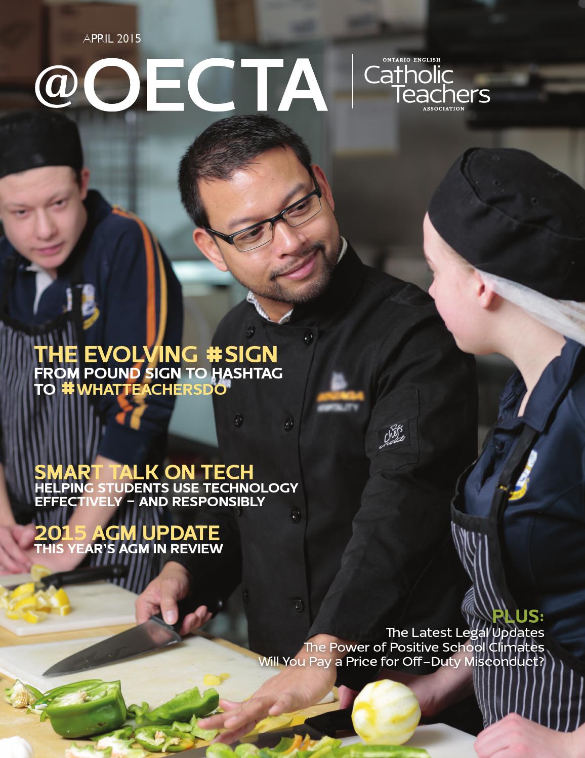 @OECTA April, 2015 Edition by @OECTA - Issuu