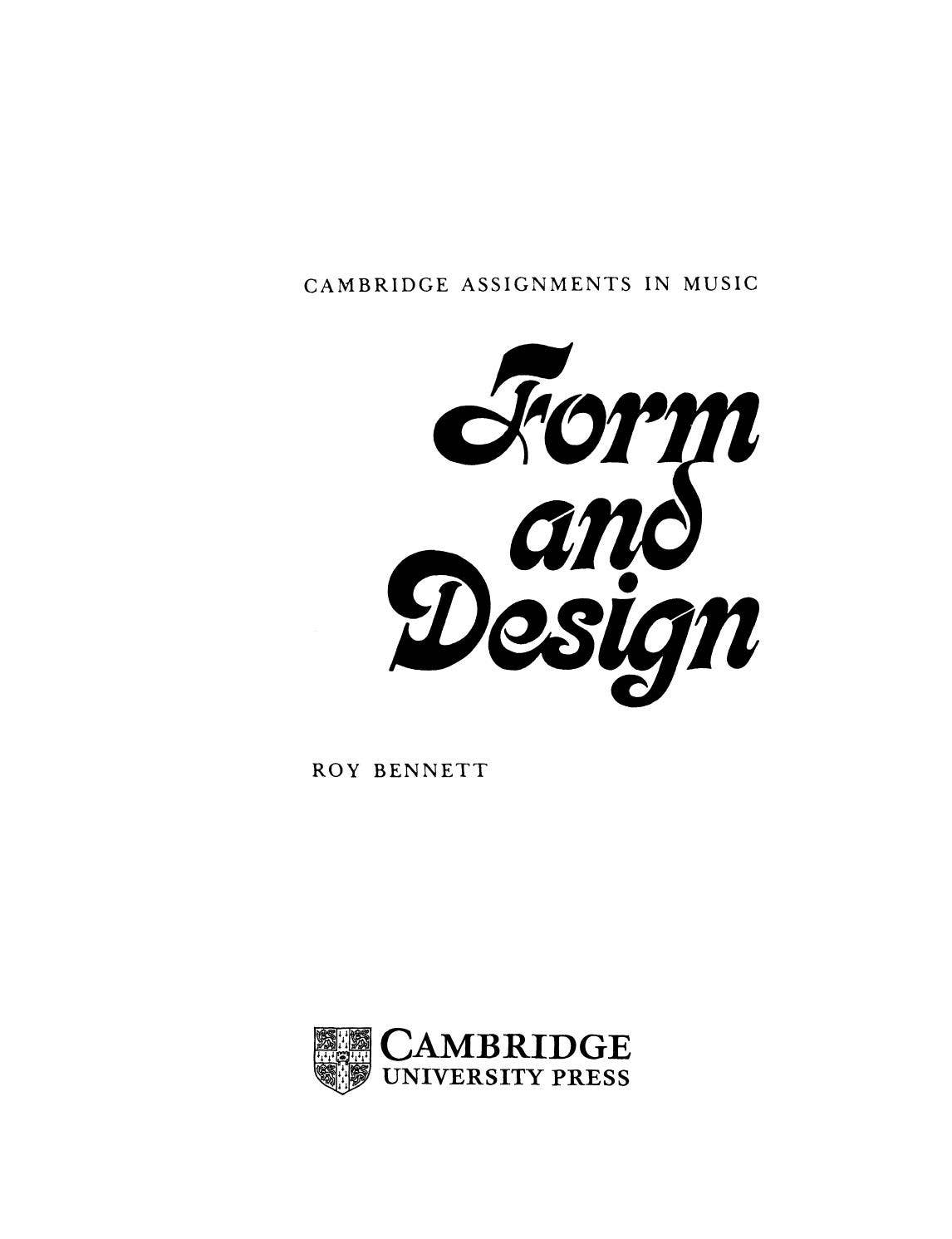 Preview Form and Design by Cambridge International Education - Issuu