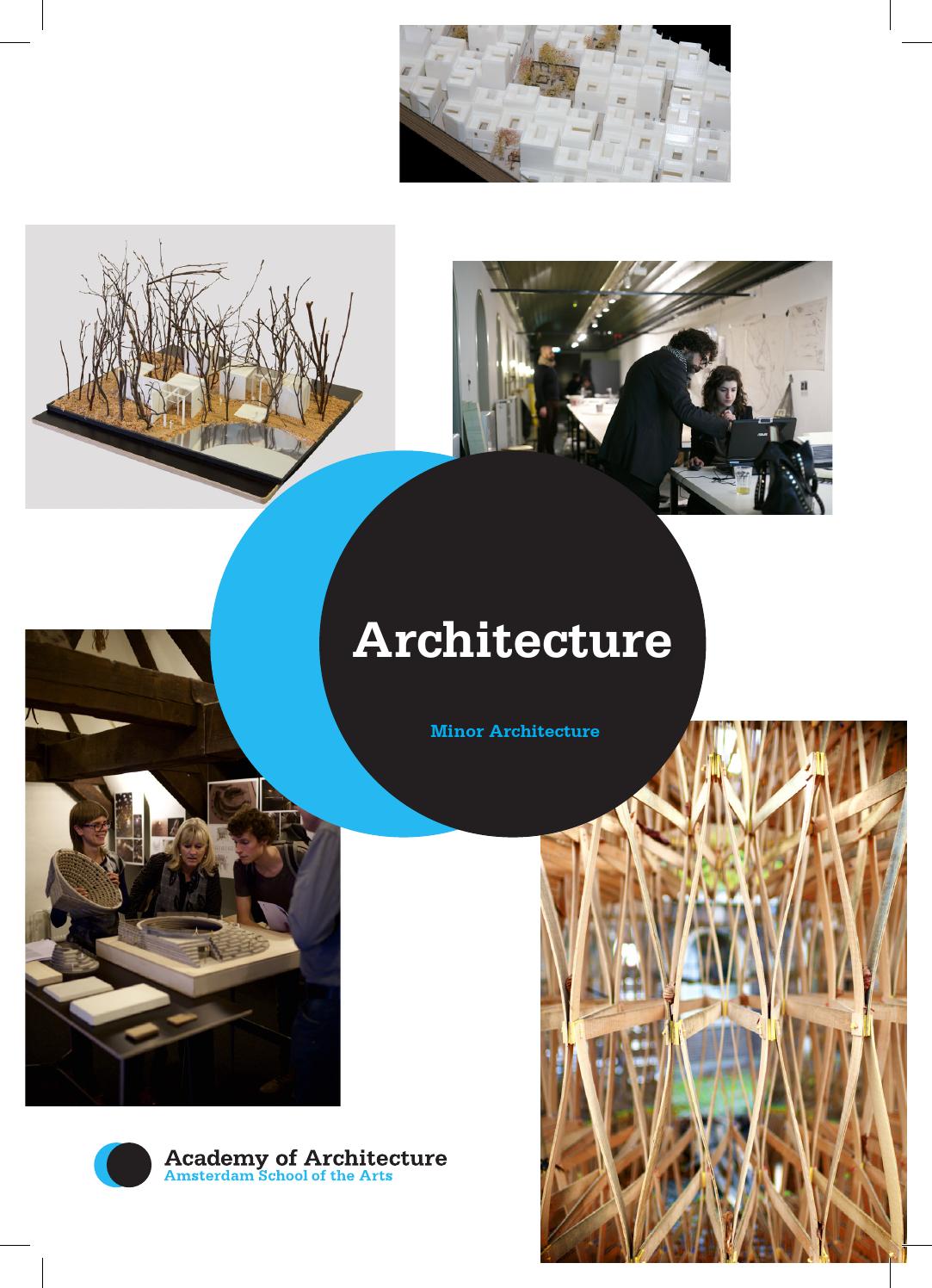 Avb folder architectuur en by Amsterdam Academy of Architecture - Issuu