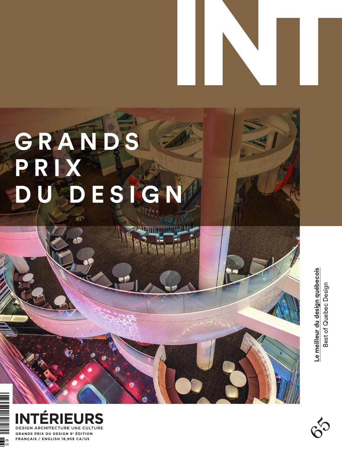 Grands prix du design 2014 by Provencher_Roy - Issuu