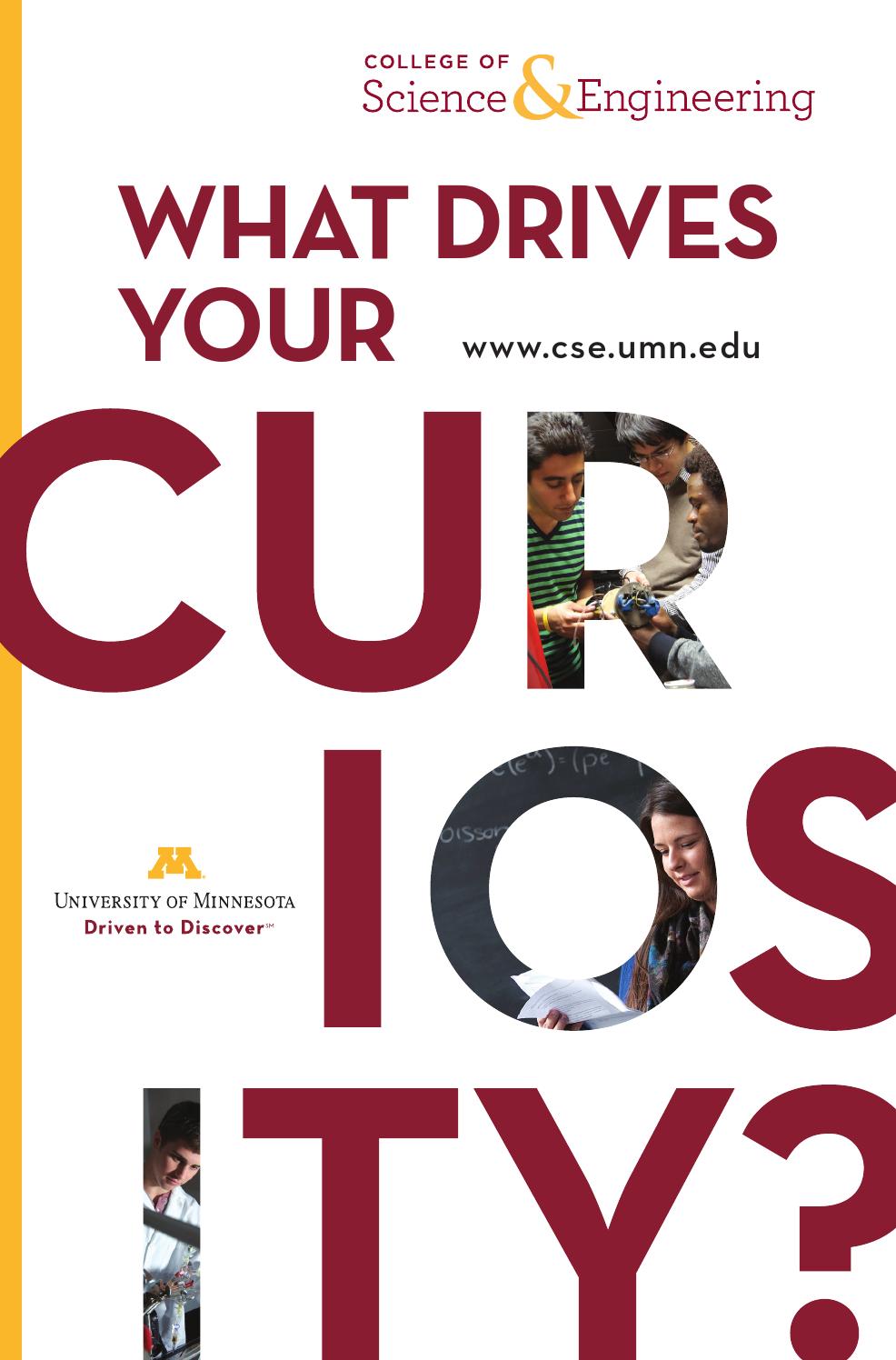 2014 CSE Student Viewbook by College of Science and Engineering at the ...