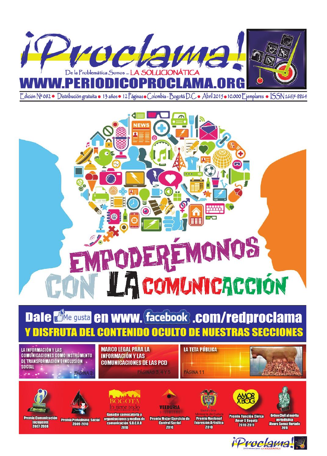 PROCLAMA 82 by PERIÓDICO PROCLAMA - Issuu