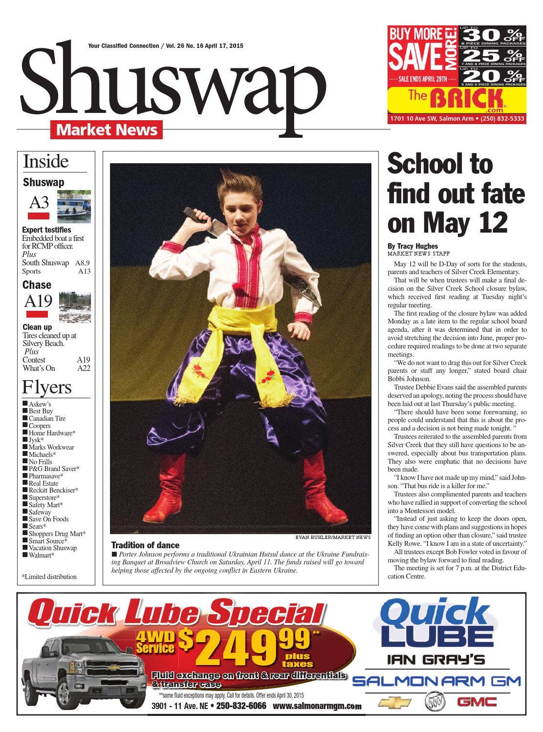 Salmon Arm Observer, April 17, 2015 by Black Press Media Group - Issuu