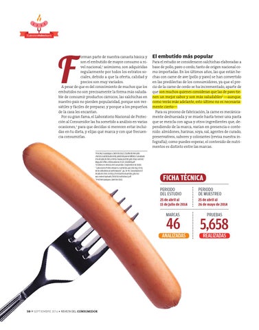 Estudio De Calidad De Salchichas By Daniel Countiño Loyo Issuu