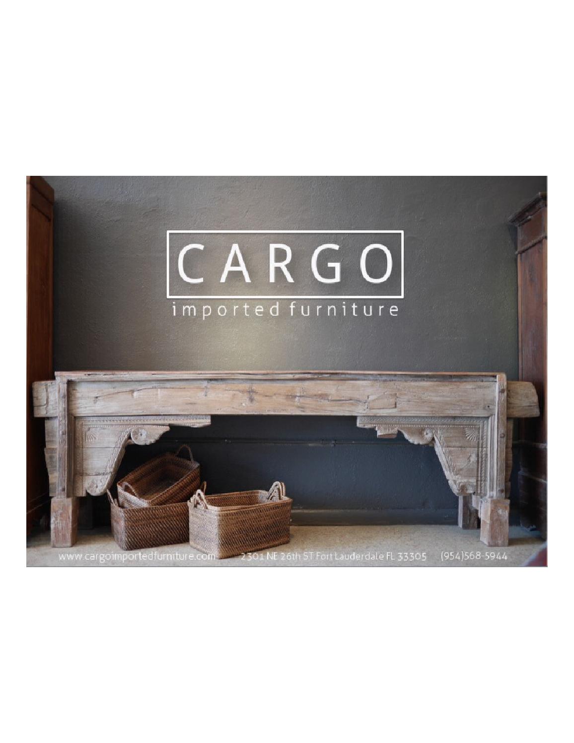 Cargo homepage by Cargo Imported Furniture - Issuu