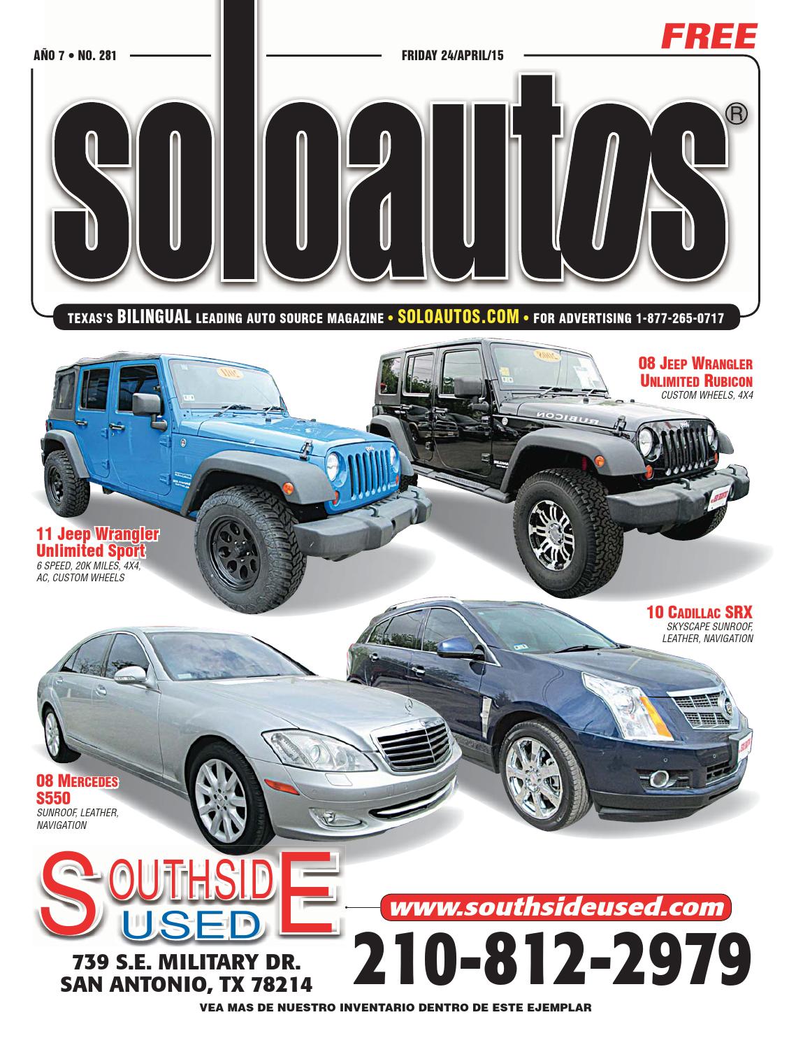 Solo Autos: San Antonio by Digital Publisher - Issuu