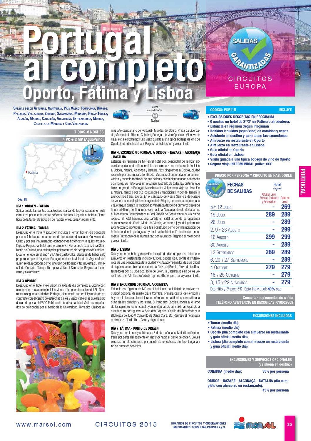 Marsol Catálogo Circuitos 2015 by Kerala Viajes - Issuu