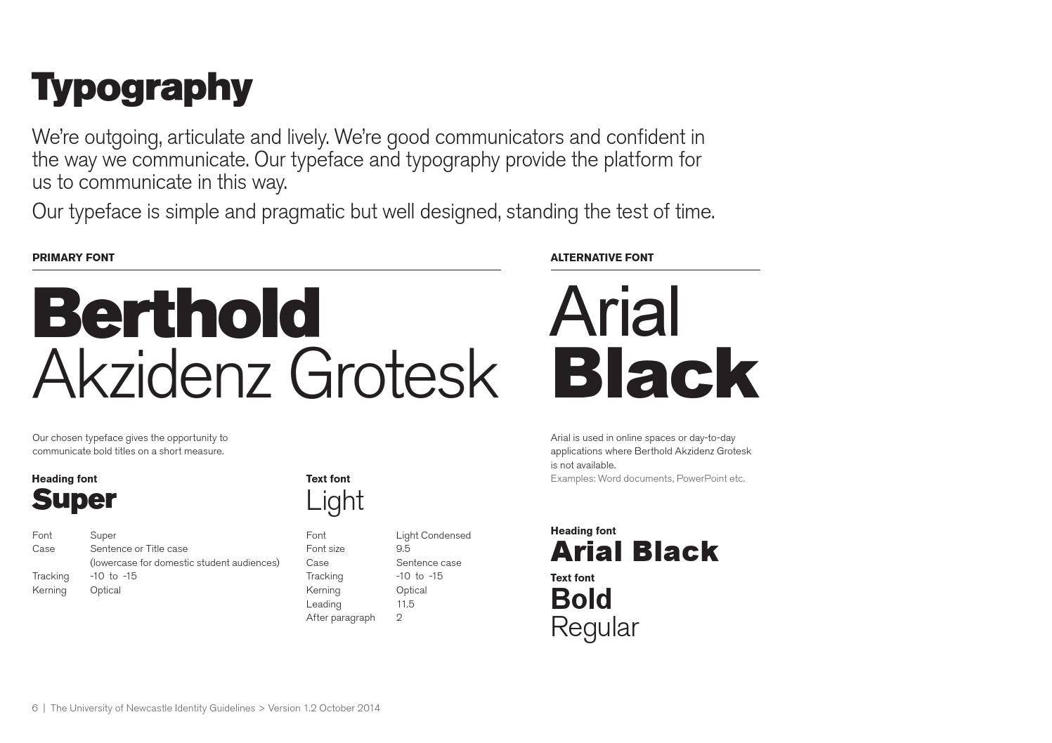 Brand guidelines abridged by The University of Newcastle - Issuu