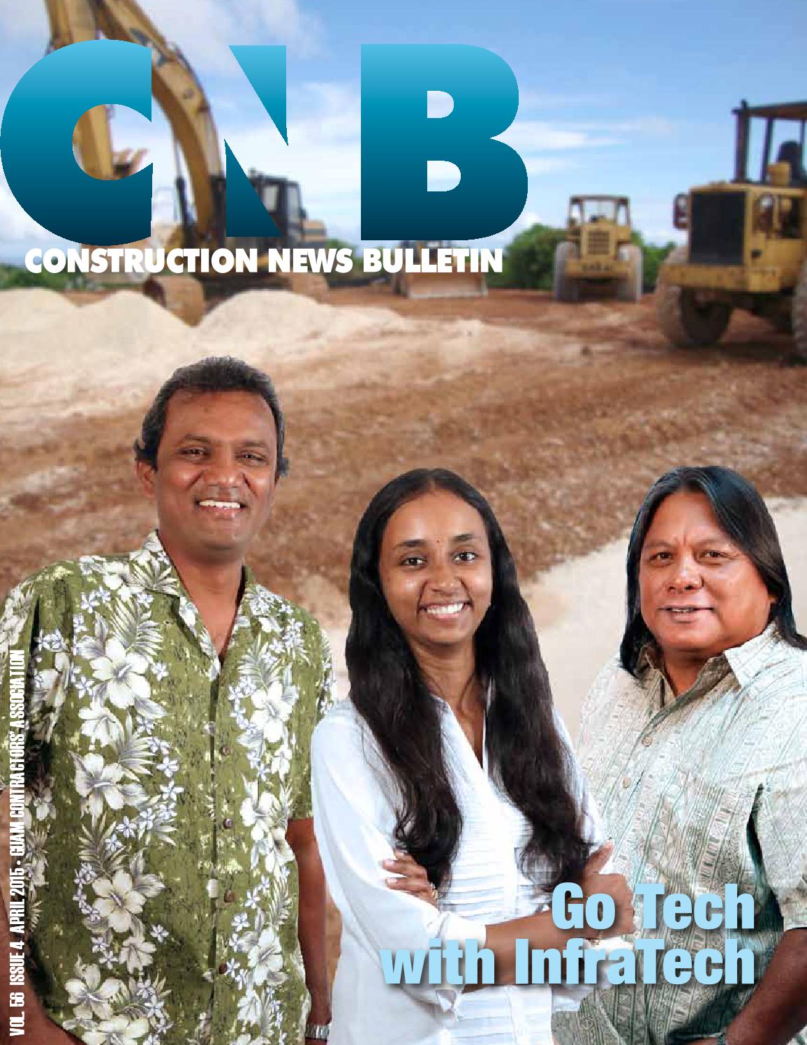 GCA Construction News Bulletin April 2015 by Guam Contrators ...