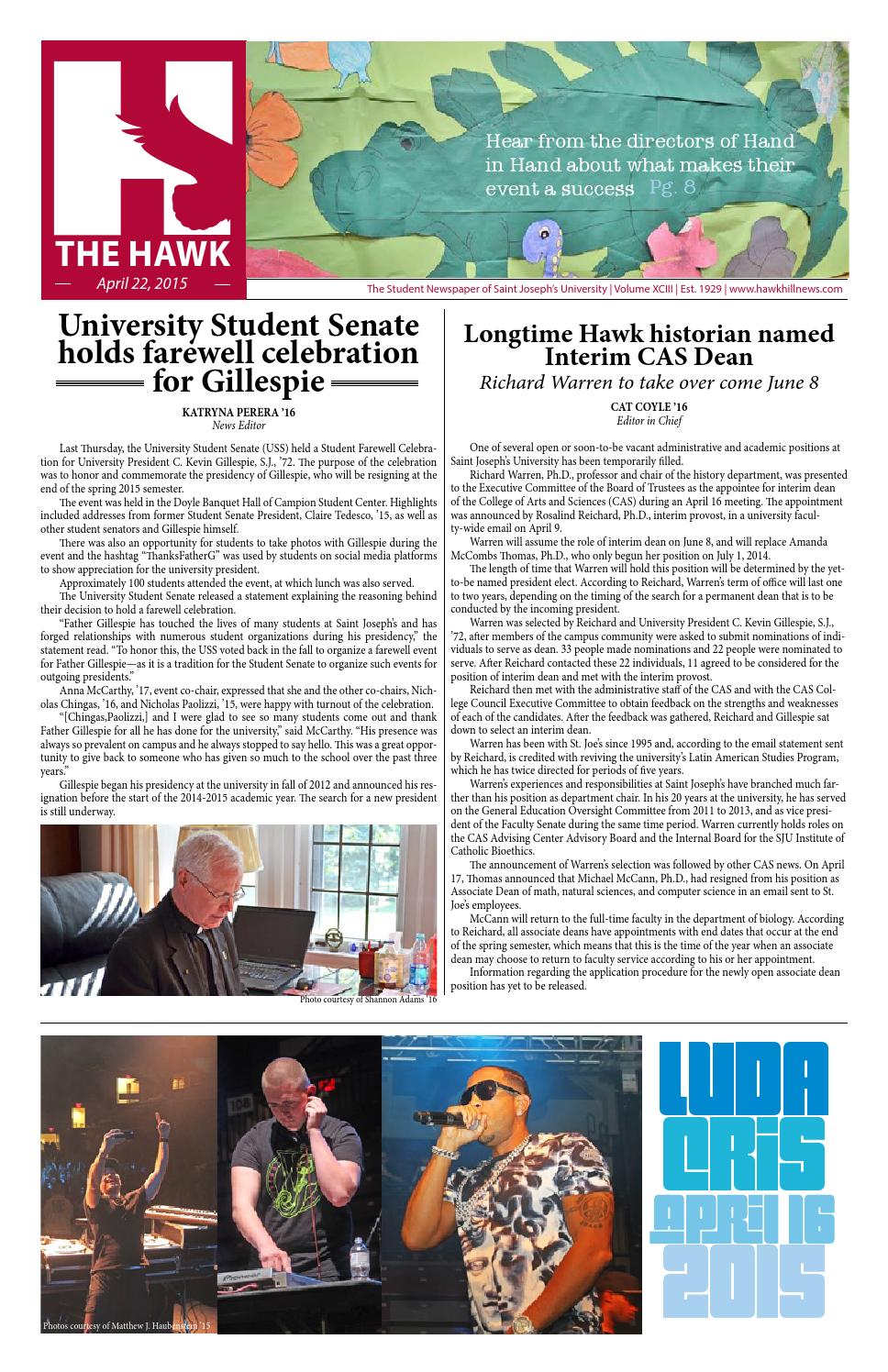 The Hawk (April 22, 2015) by The Hawk - Issuu