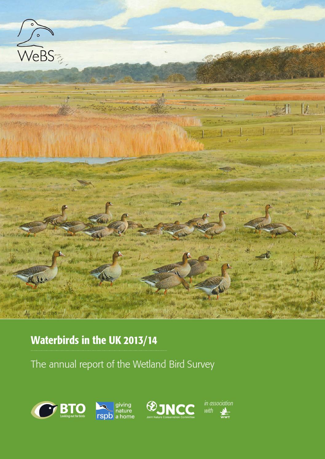 Waterbirds in the UK 2013/14 - Wetland Bird Survey by British Trust for ...