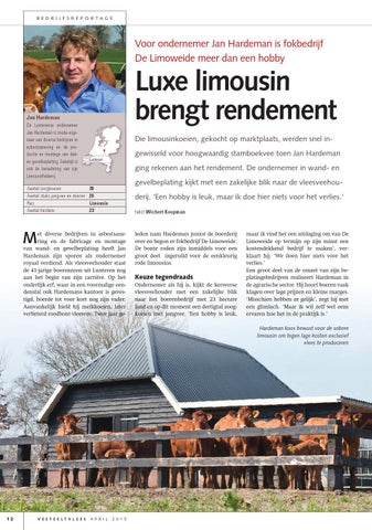 Veeteeltvlees april 2015 by CRV Uitgeverij/CRV Publishers - Issuu