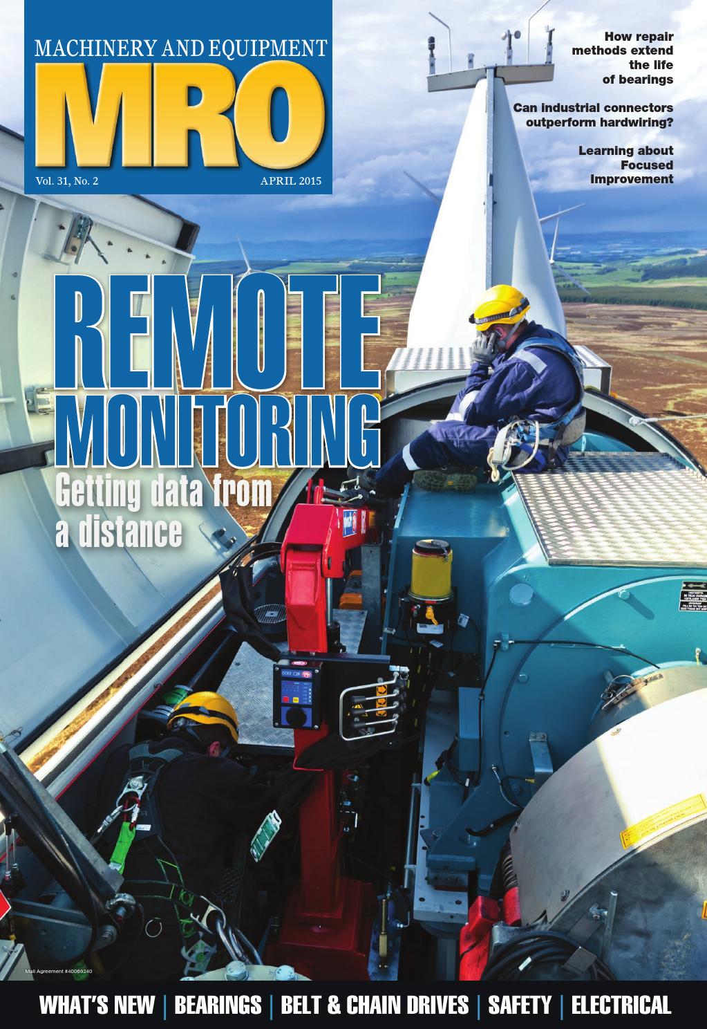 Machinery & Equipment MRO April 2015 by Annex Business Media - Issuu