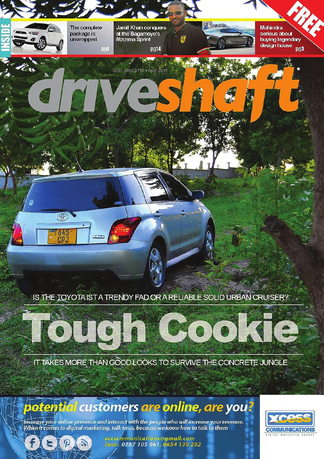 Driveshaft april 2015 by eric babu - Issuu