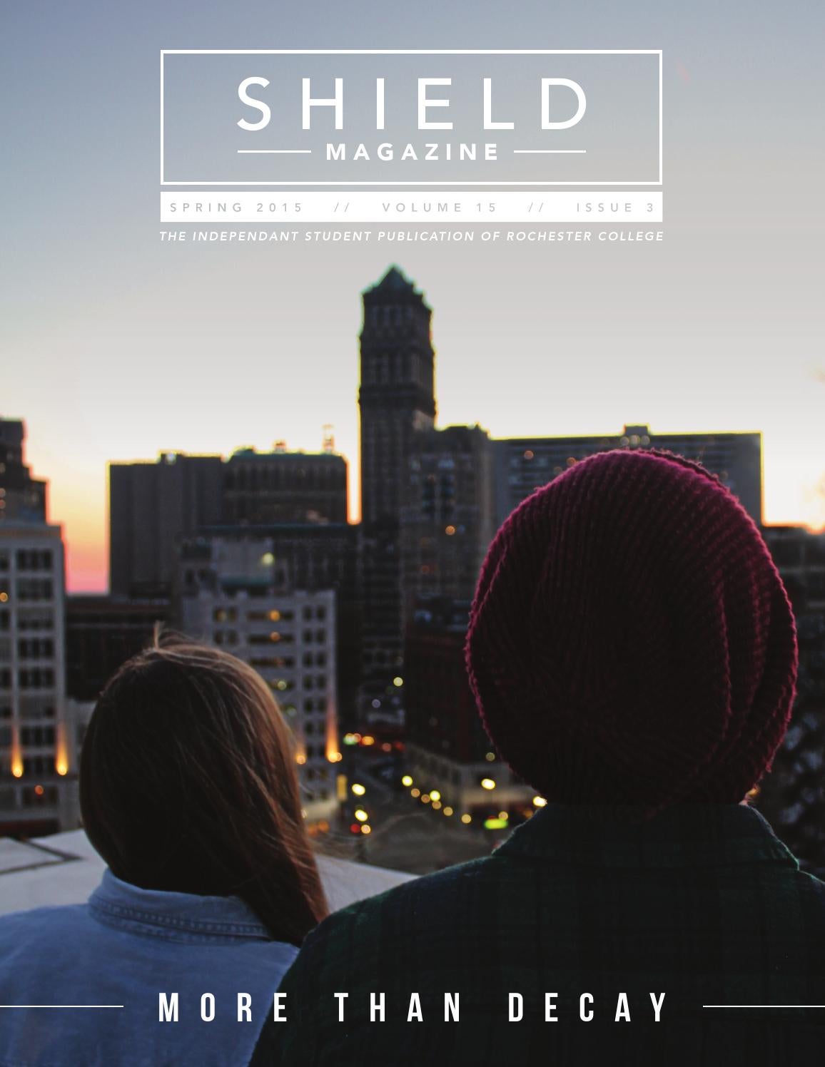 Shield Magazine | Spring 2015 | Volume 15 Issue 3 by Rochester ...