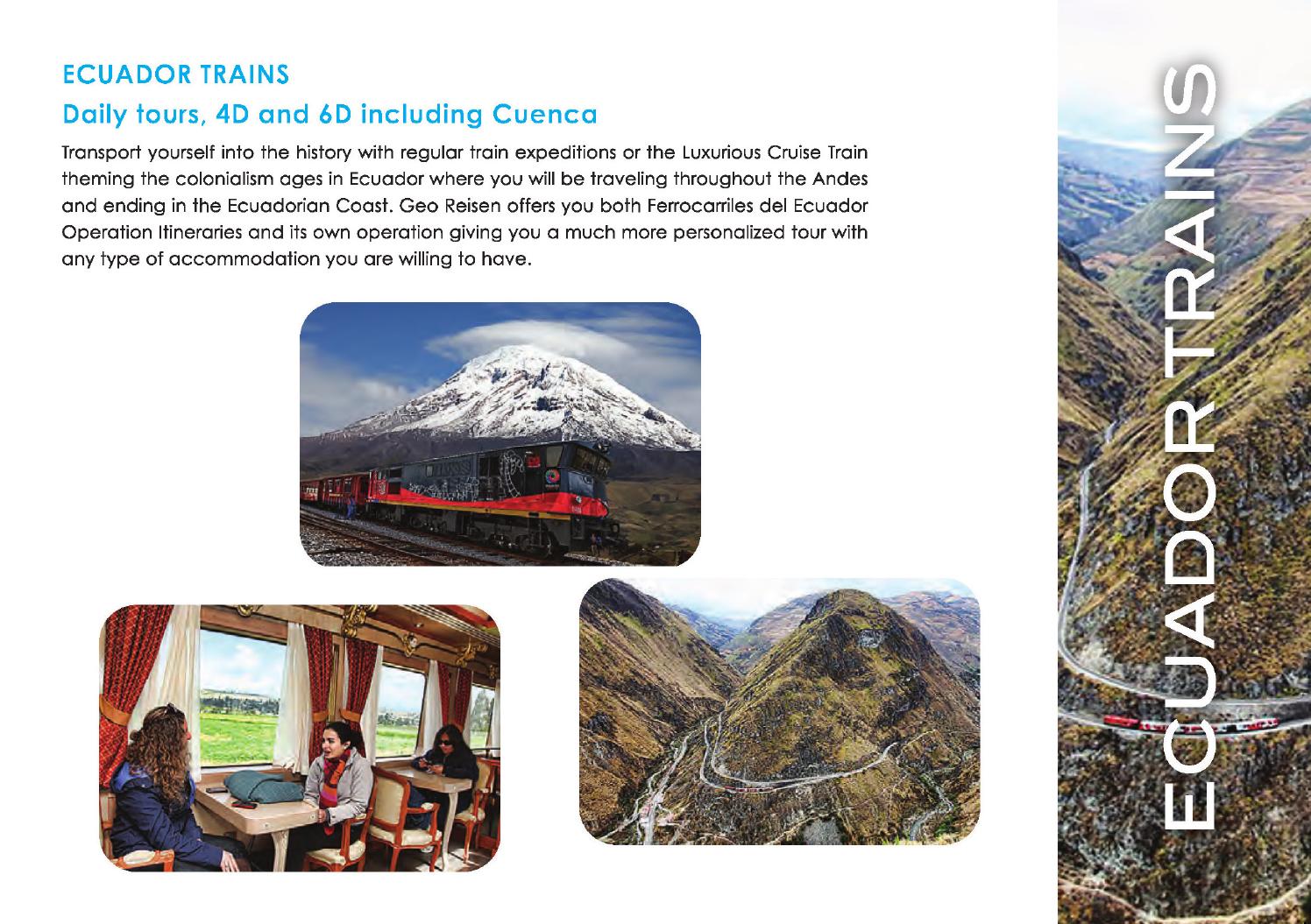 Geo reisen brochure ecuador by ecuador web design - Issuu