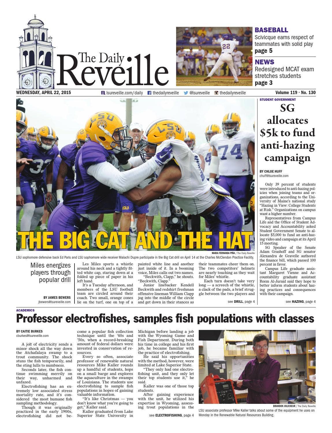 The Daily Reveille - April 22, 2015 by Reveille - Issuu