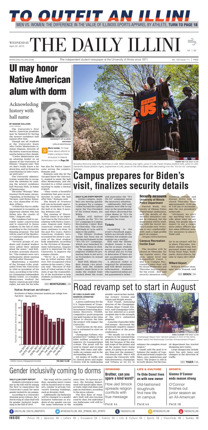 The Daily Illini: Volume 144 Issue 111 by The Daily Illini - Issuu
