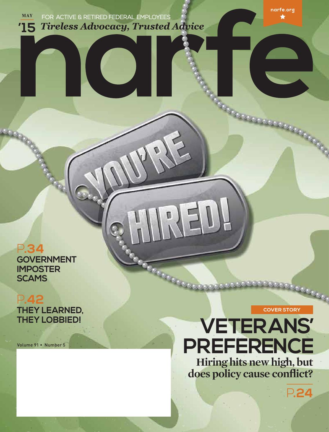 May 2015 NARFE Magazine by NARFE - Issuu